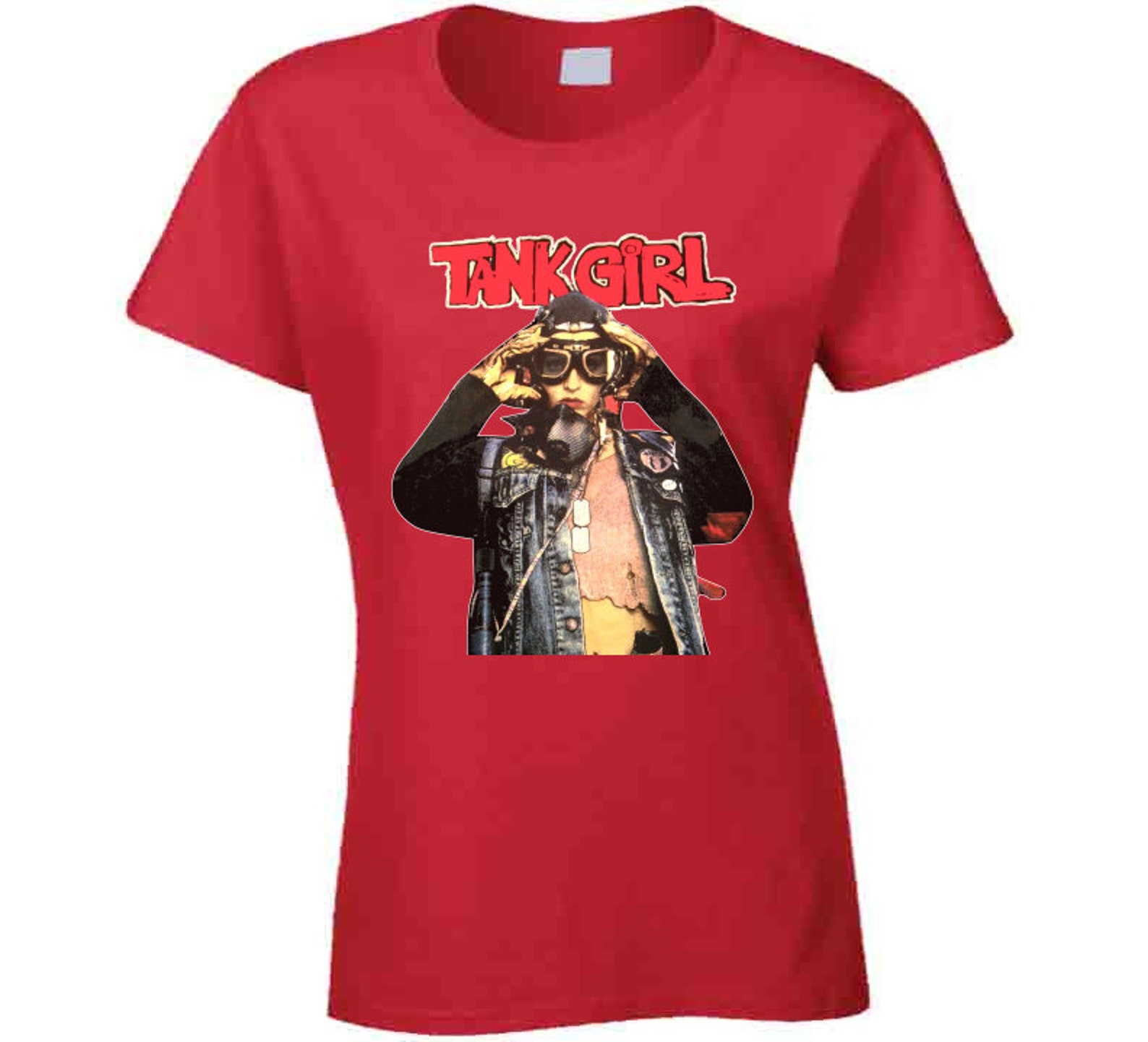 Tank Girl 90s Cult Movie Ladies T Shirt - Etsy