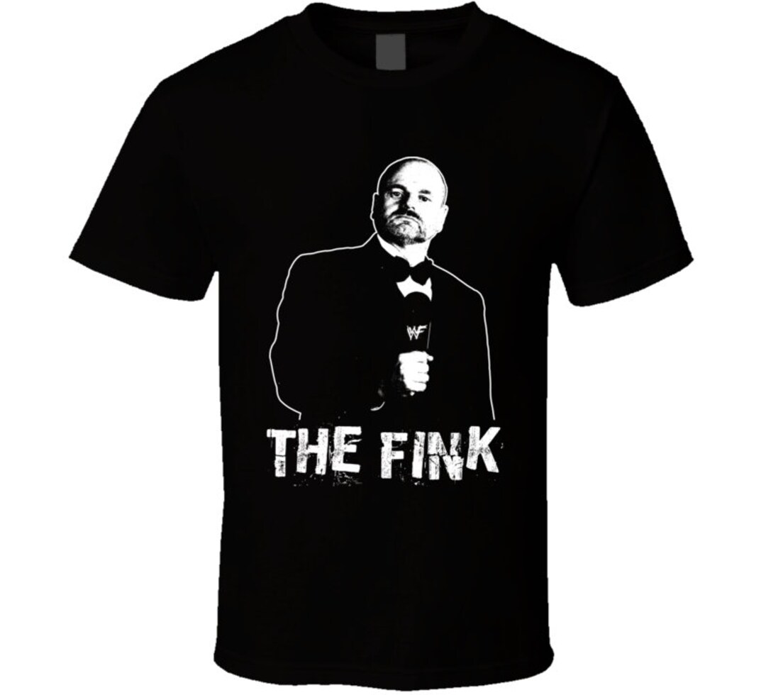 The Fink Howard Finkel Retro Legends of Wrestling T Shirt - Etsy