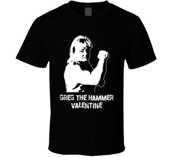 Greg the Hammer Valentine Retro Legends of Wrestling T Shirt - Etsy