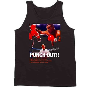 Mike Tyson's Punch Out Box Art Retro Video Game T Shirt - Etsy