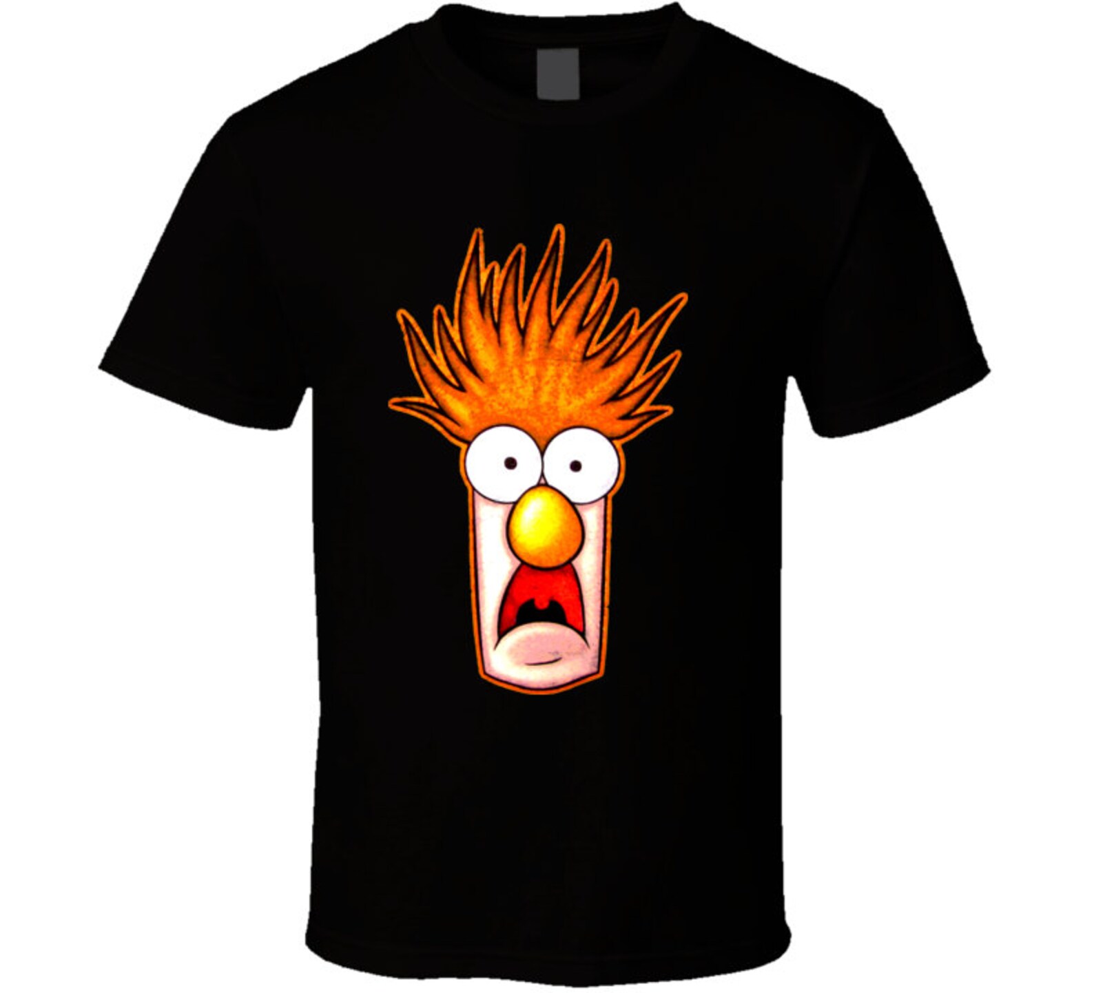 Beaker the Muppets Big Face T Shirt - Etsy
