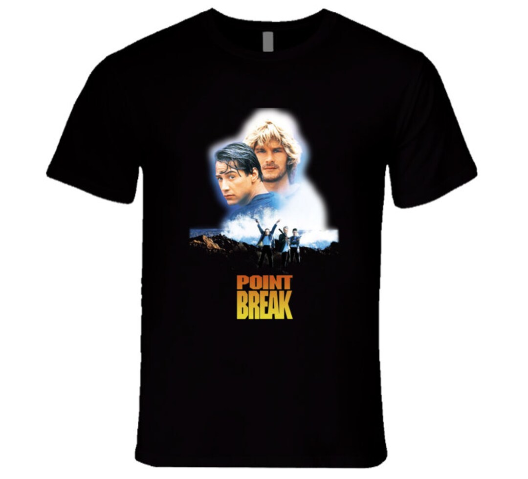 Point Break Reeves Swayze 90's Retro Action Movie T Shirt - Etsy