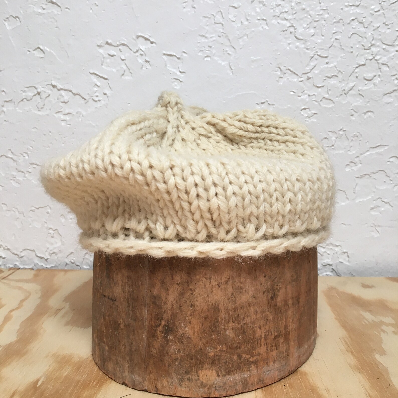 The Blossom Beret Knitting Pattern PDF Knit Tam French Beret Hat ...