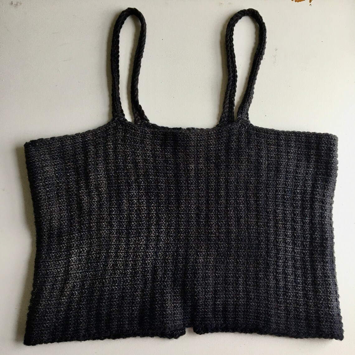 The Spring Tank Knitting Pattern PDF Knit Crop Tank Top - Etsy