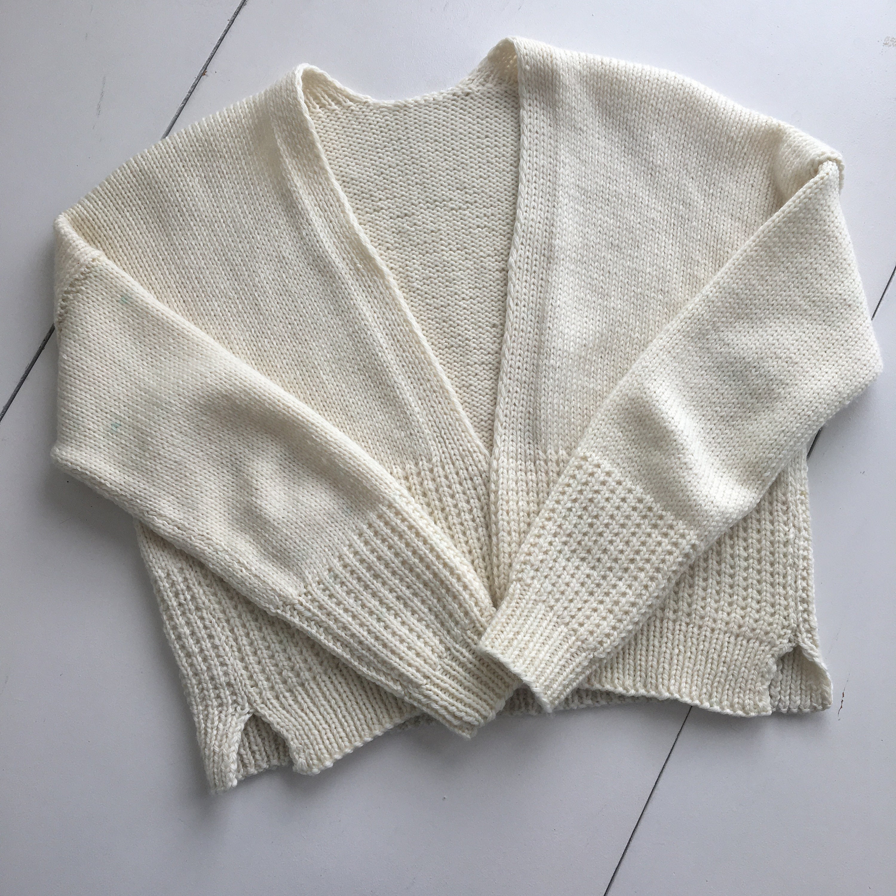 The Light Cardigan PDF Knitting Pattern Beginner Sweater | Etsy