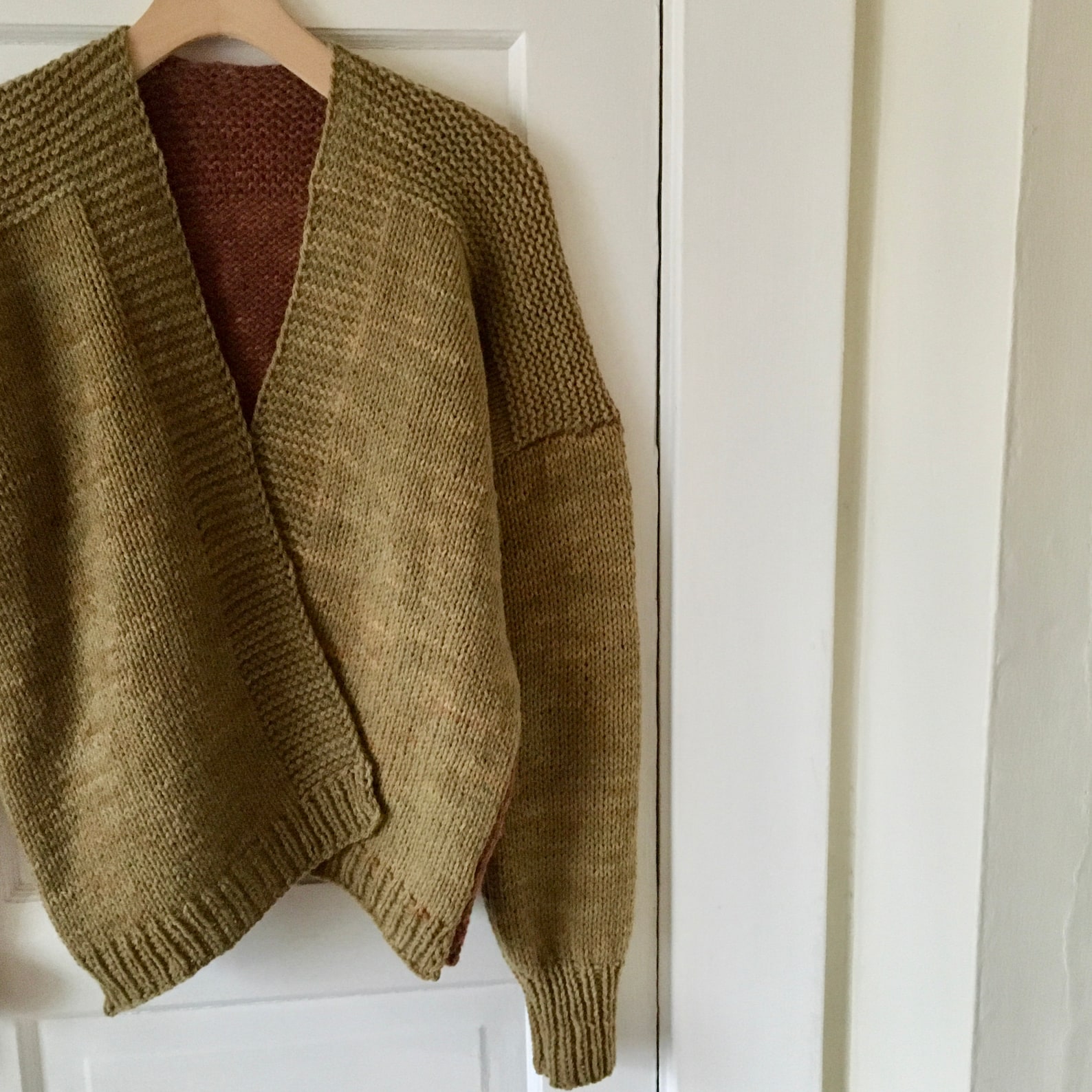 The Wind Sweater - PDF Knitting Pattern - Oversized Cardigan - Easy ...