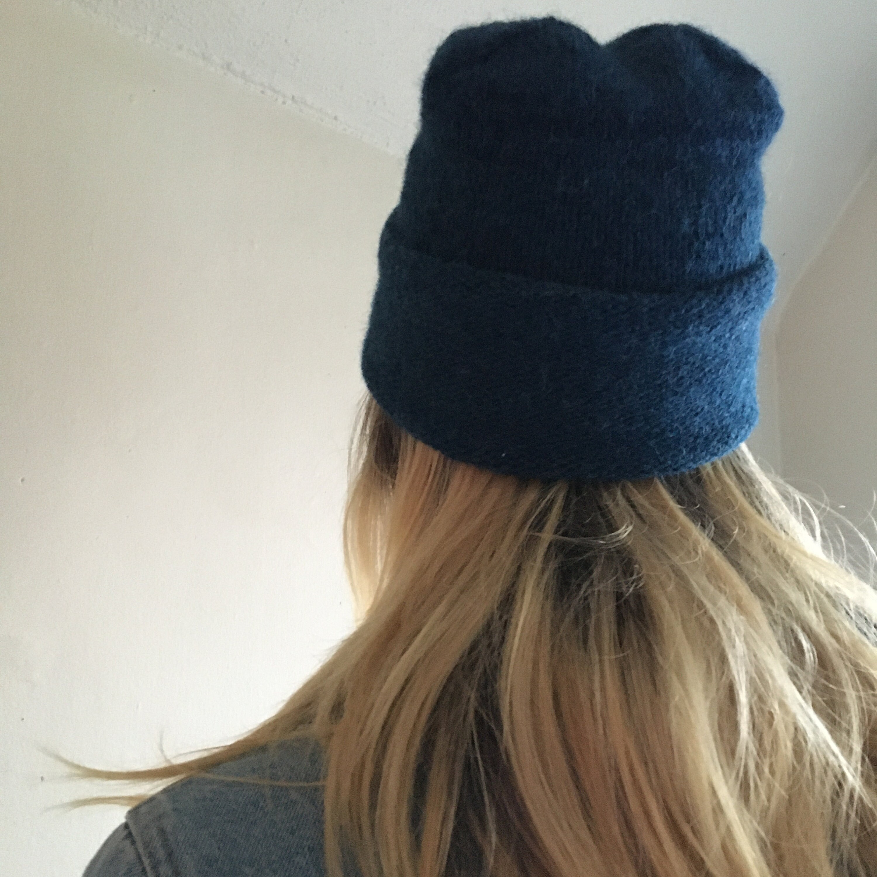 The Peace Hat Knitting Pattern PDF Knit Stocking Hat | Etsy