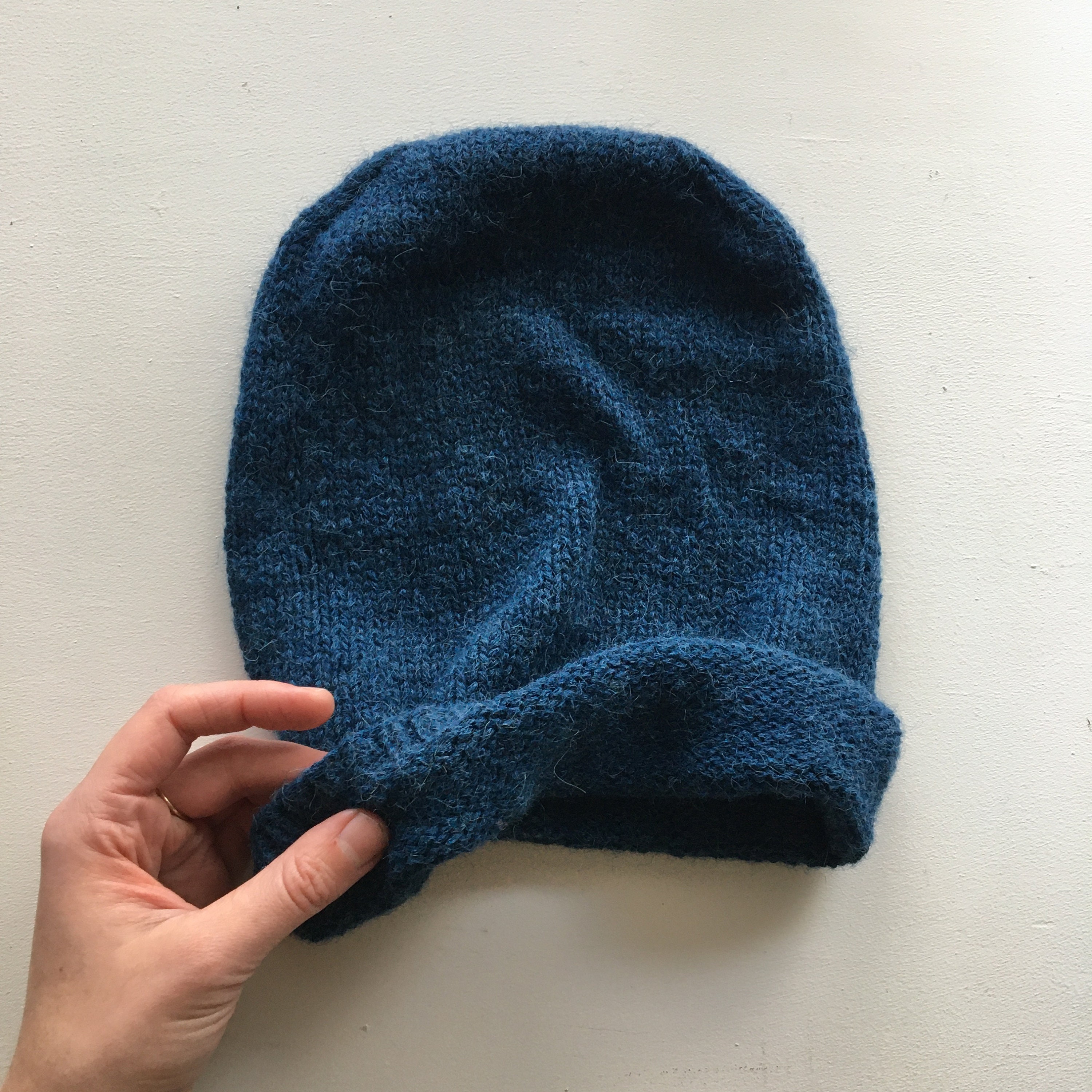 The Peace Hat Knitting Pattern PDF Knit Stocking Hat | Etsy