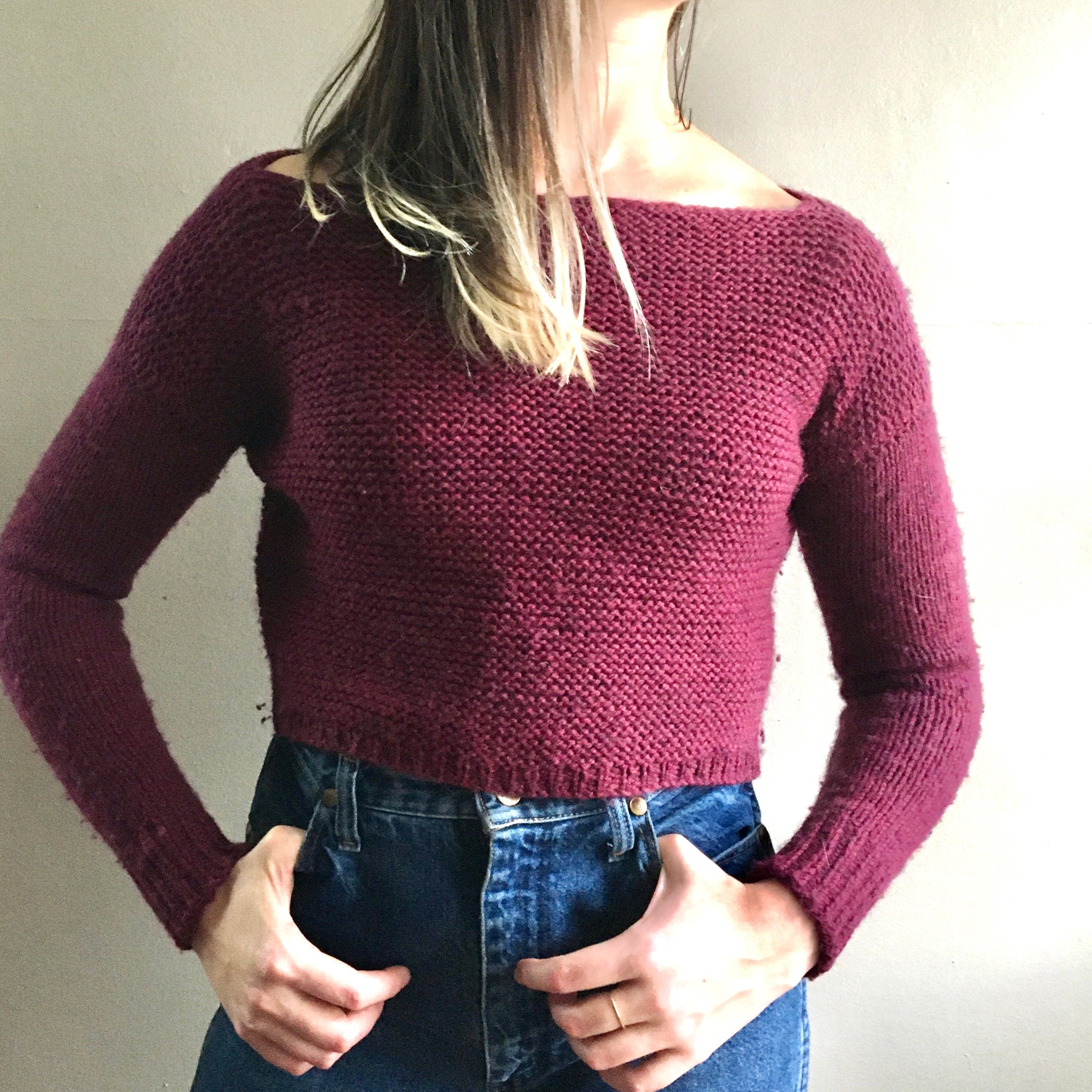 THE FLASH SWEATER - Knitting Pattern Pdf - Etsy