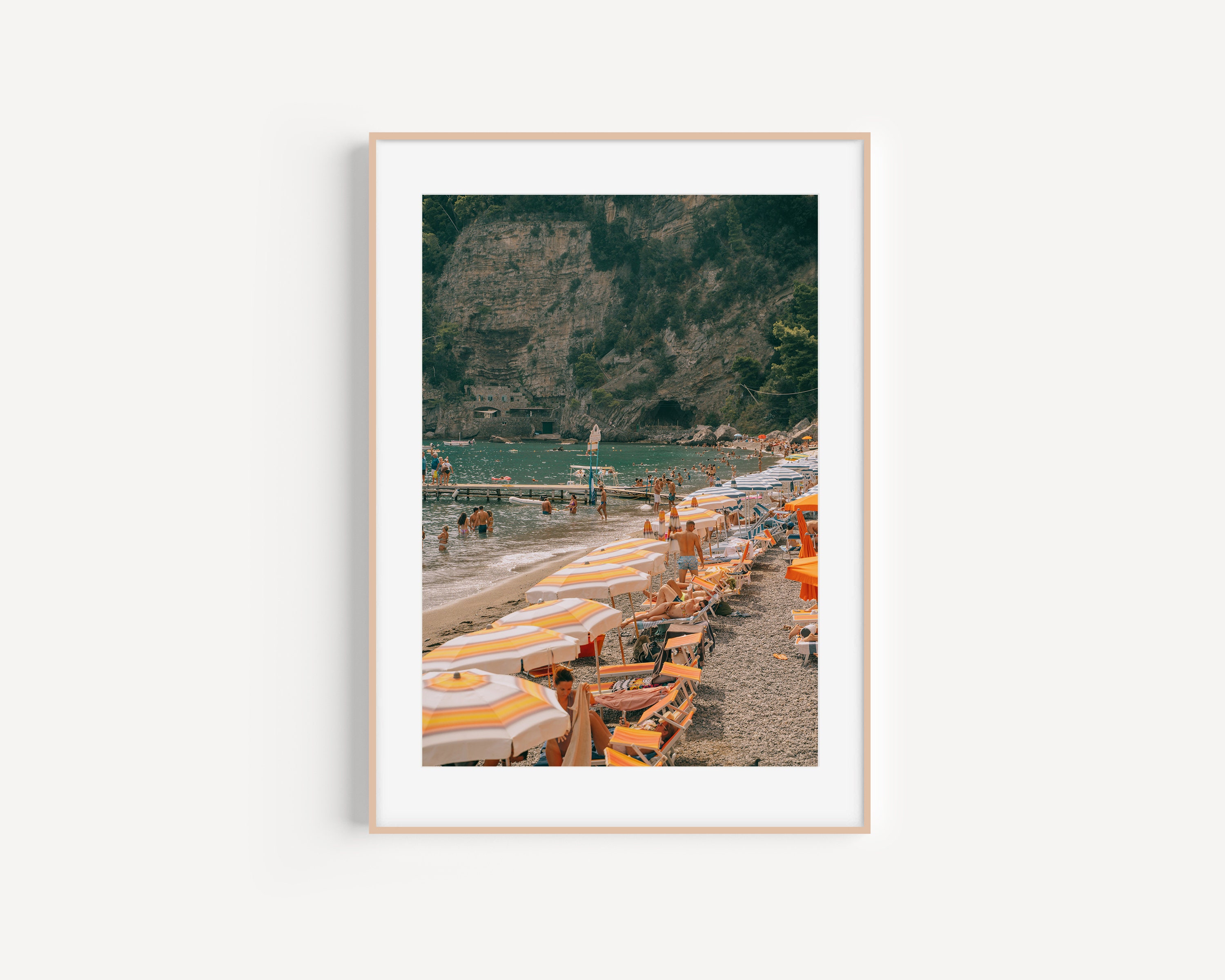 Positano Beach Photo, Beach Print, Positano Beach, Wall Art Coastal ...