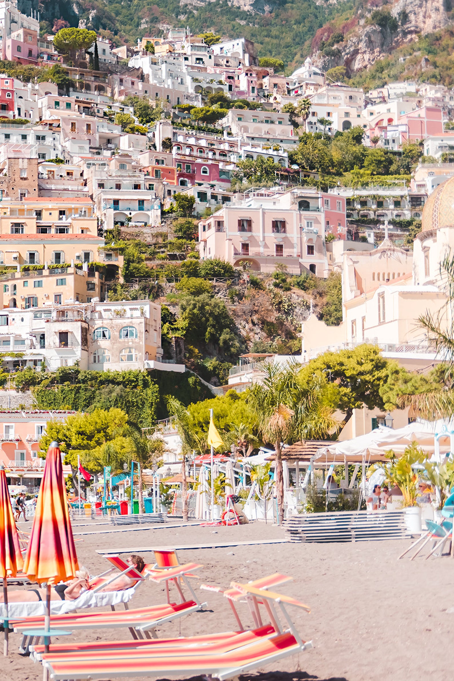 Positano, Triptych, Print Series, Amalfi Coast, Positano Print ...