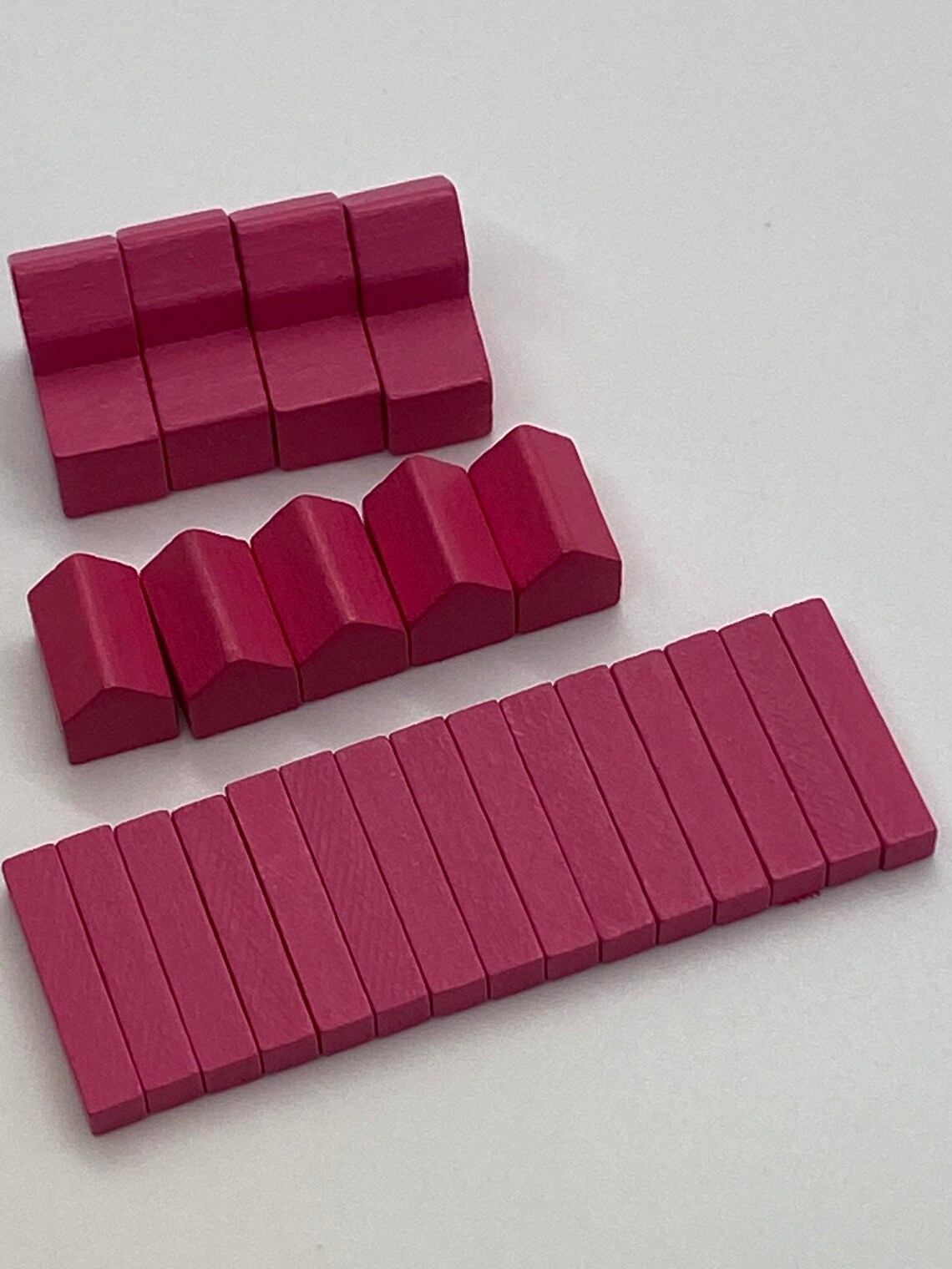 Catan Custom Colored Replacement Game Pieces Real Wood - Etsy