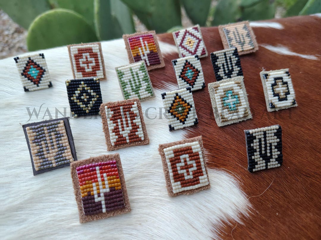Beaded Western Pin; Southwestern Hat Pin; - Etsy