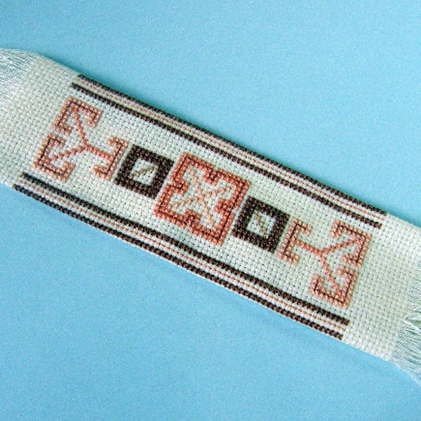 Celtic Cross Stitch Bookmark Pattern - Etsy