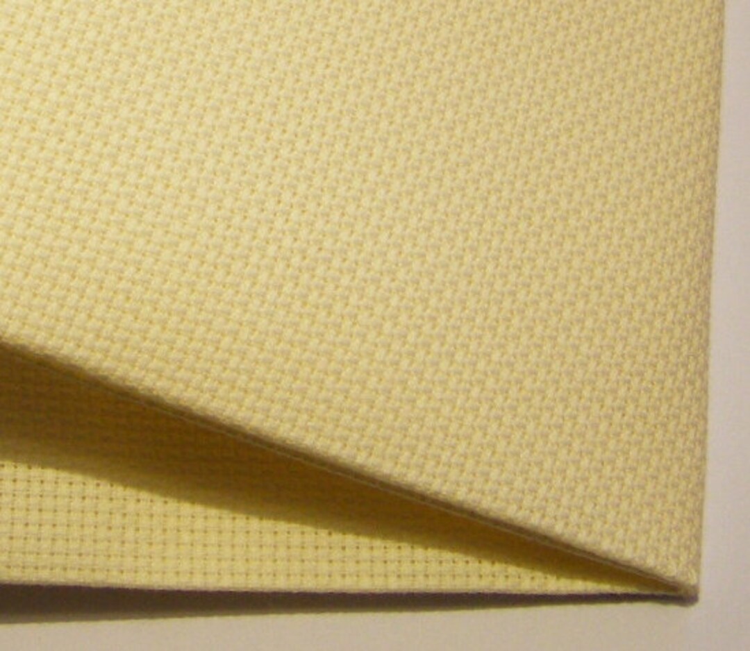 14 Count Ivory Aida, Brand New Cut Piece 37.5 X 45cm or 25 X 25cm for ...