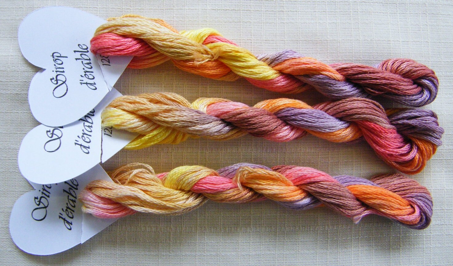 128 Sirop D'erable maple Syrup Hand Dyed Variegated - Etsy
