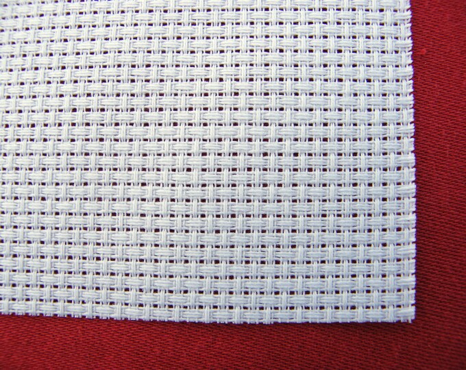 8 Count White Aida, Various Sizes Available. Great for Cross Stitch for ...