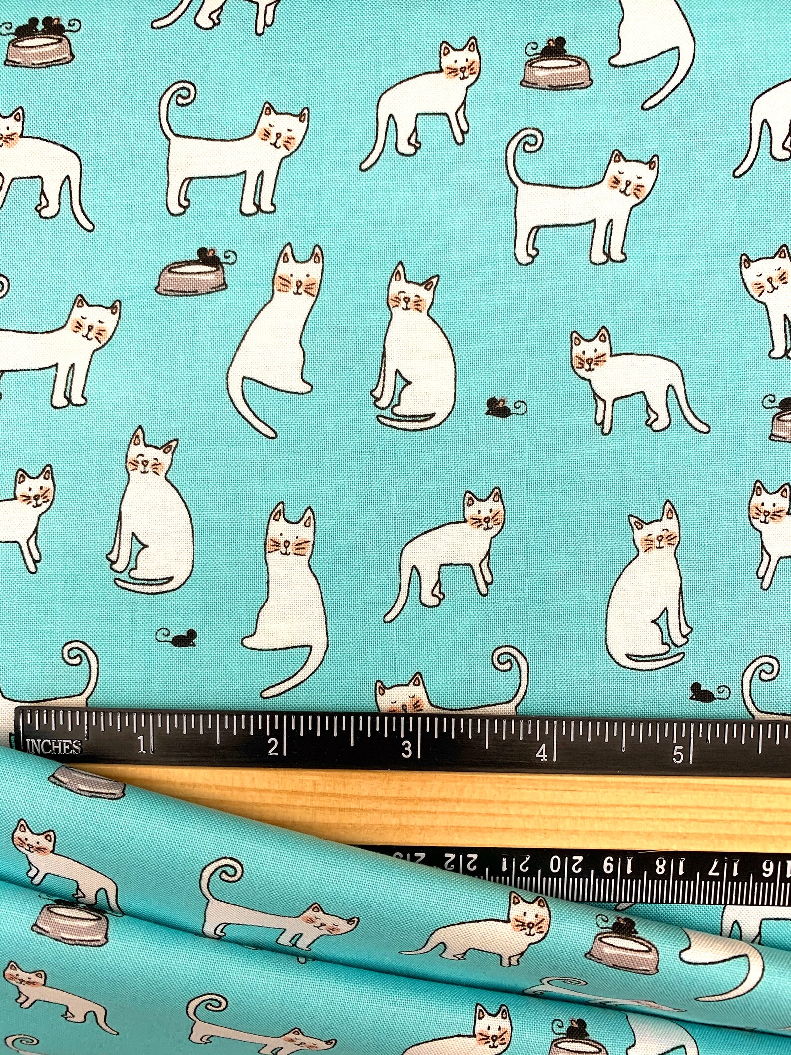 Clever Cat DC8197 SKYX D Michael Miller Fabrics | Etsy