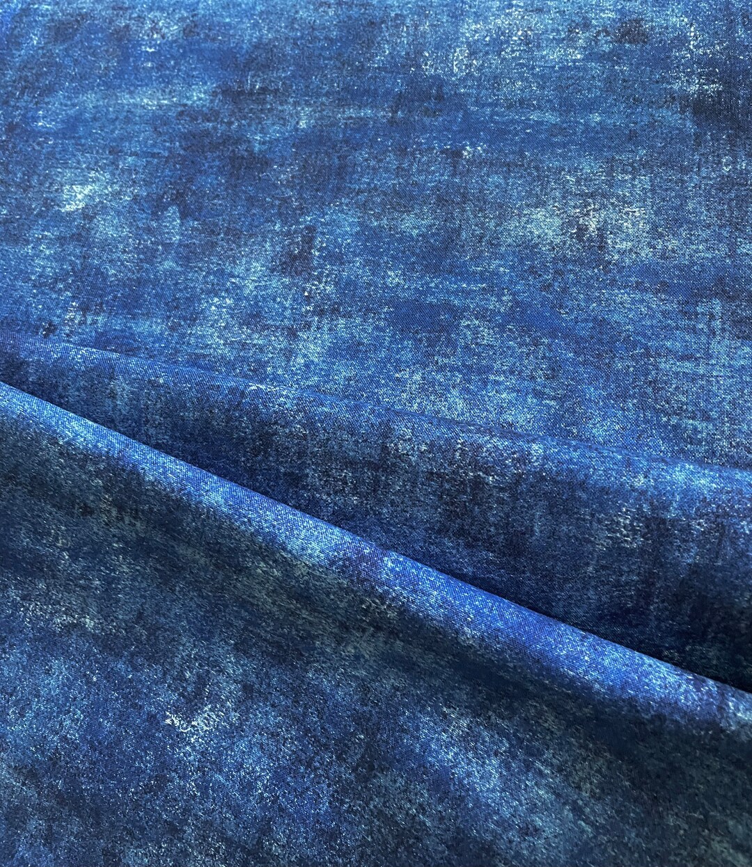 Fresco DCX10060 Dark Cornflower Bluetexture Michael Miller Fabrics - Etsy