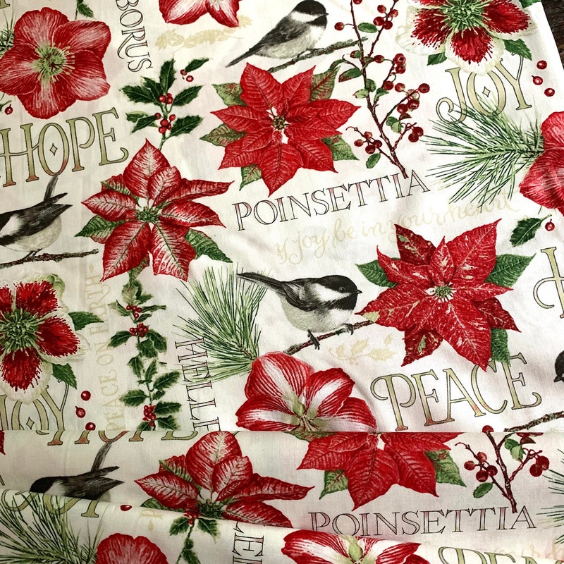 Botanical Fabric - Etsy