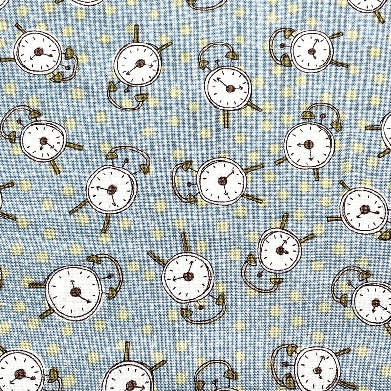 Clock Fabric - Etsy