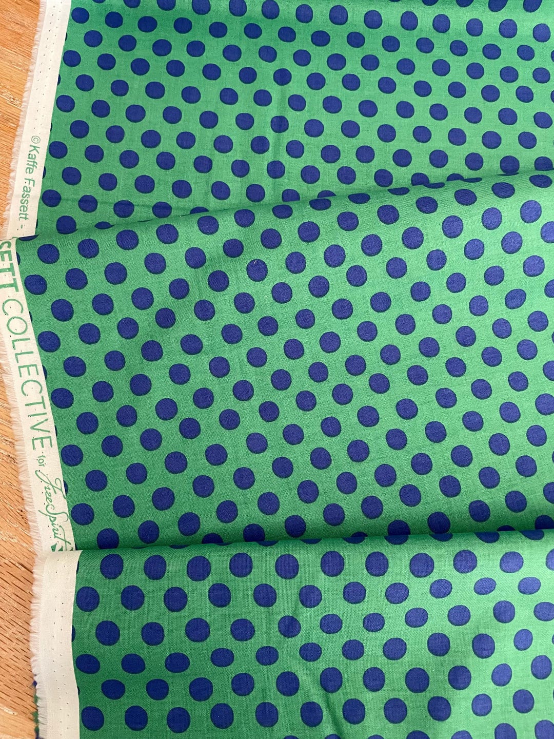 Spot PWGP070 Green Blue/purple Spots Kaffe Fassett Collective for Free ...