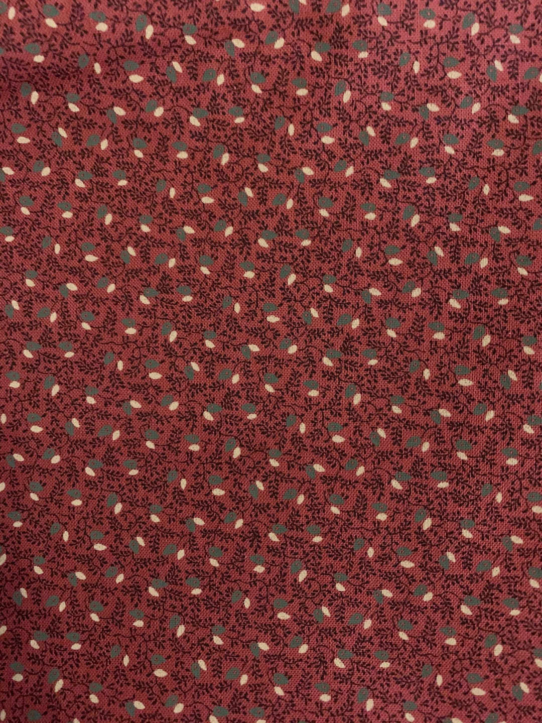 Rachel's Tribute 0670-1057 Red Pam Buda for Marcus Fabrics - Etsy