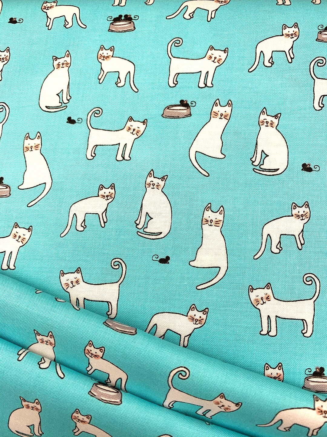Clever Cat DC8197 - SKYX -D Michael Miller Fabrics - Etsy