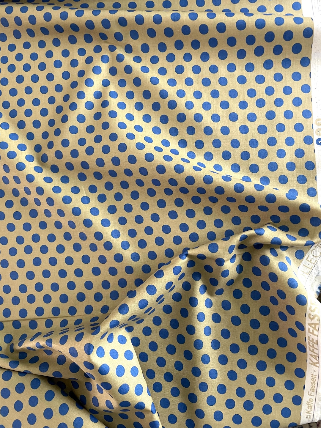 Spot PWGP070 Buff Blue and Tan Kaffe Fassett Collective for Free Spirit ...