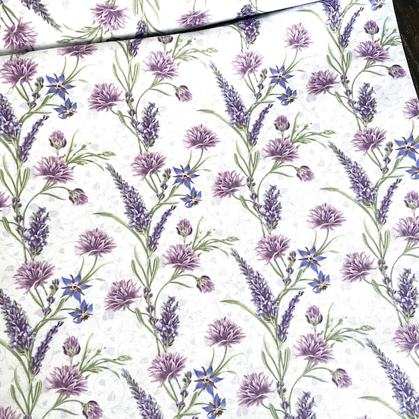Lavender Fabric - Etsy