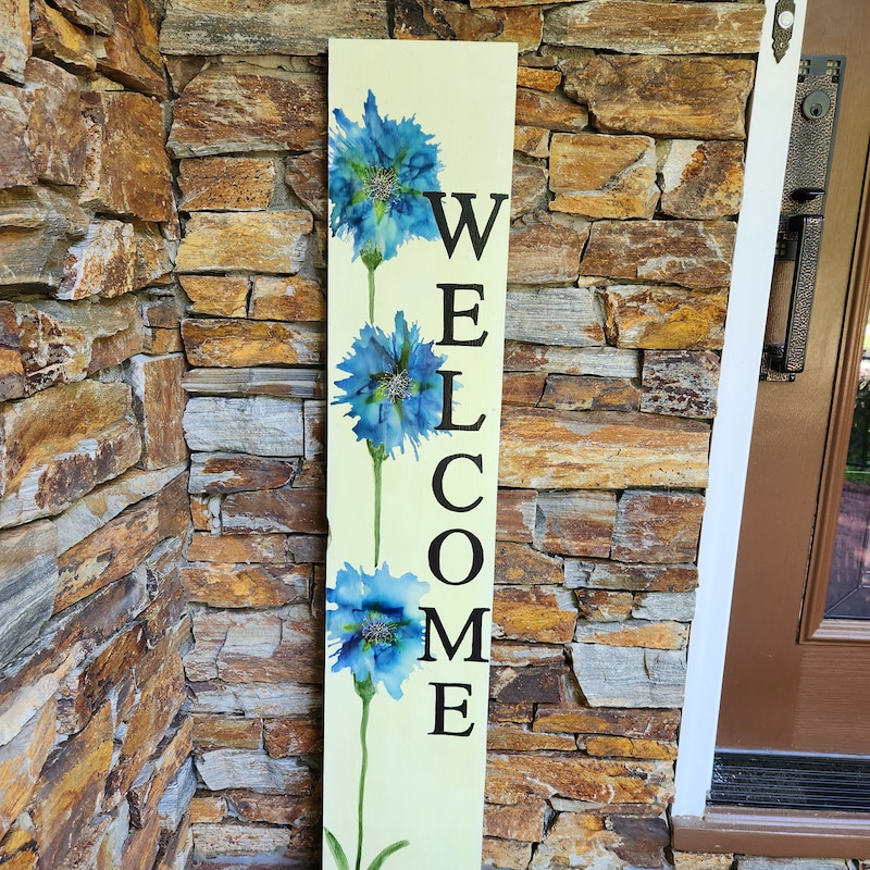 Outdoor Welcome Sign - Etsy