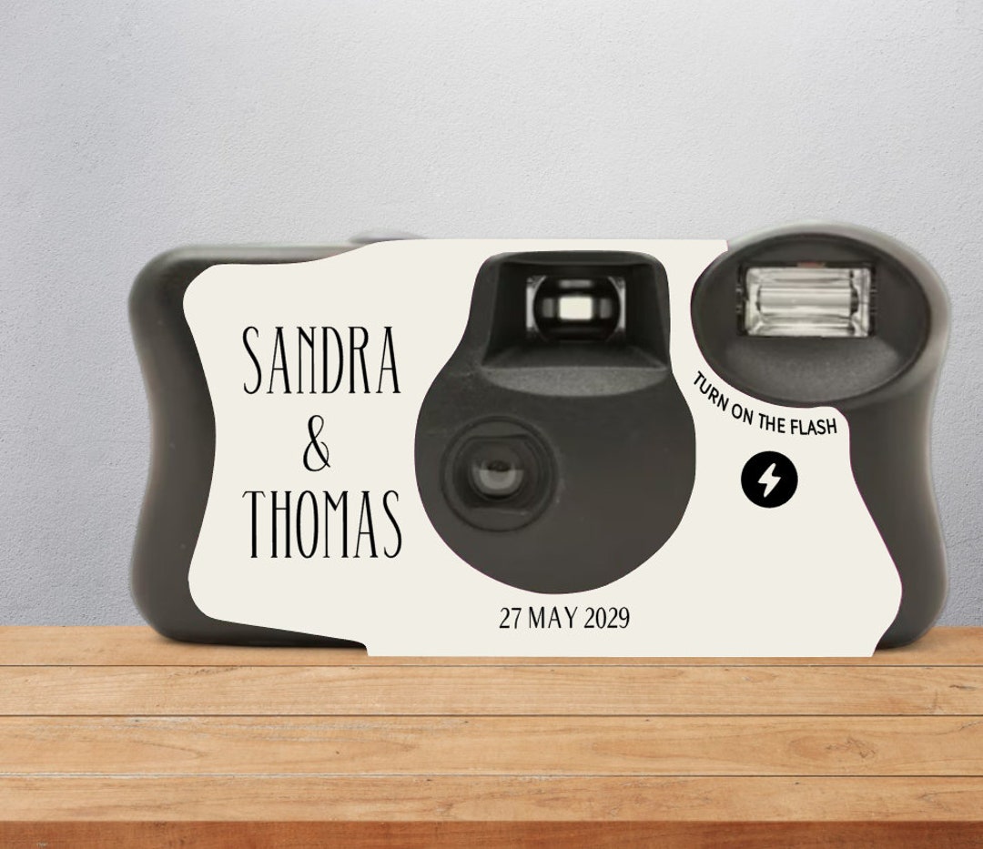 15 Kodak Disposable Camera Wrap Covers, Camera Stickers, Personalised ...