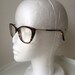 Danish Optics Inface Eyeglasses, Vintage Cat Eye Glasses, Brown Women's ...