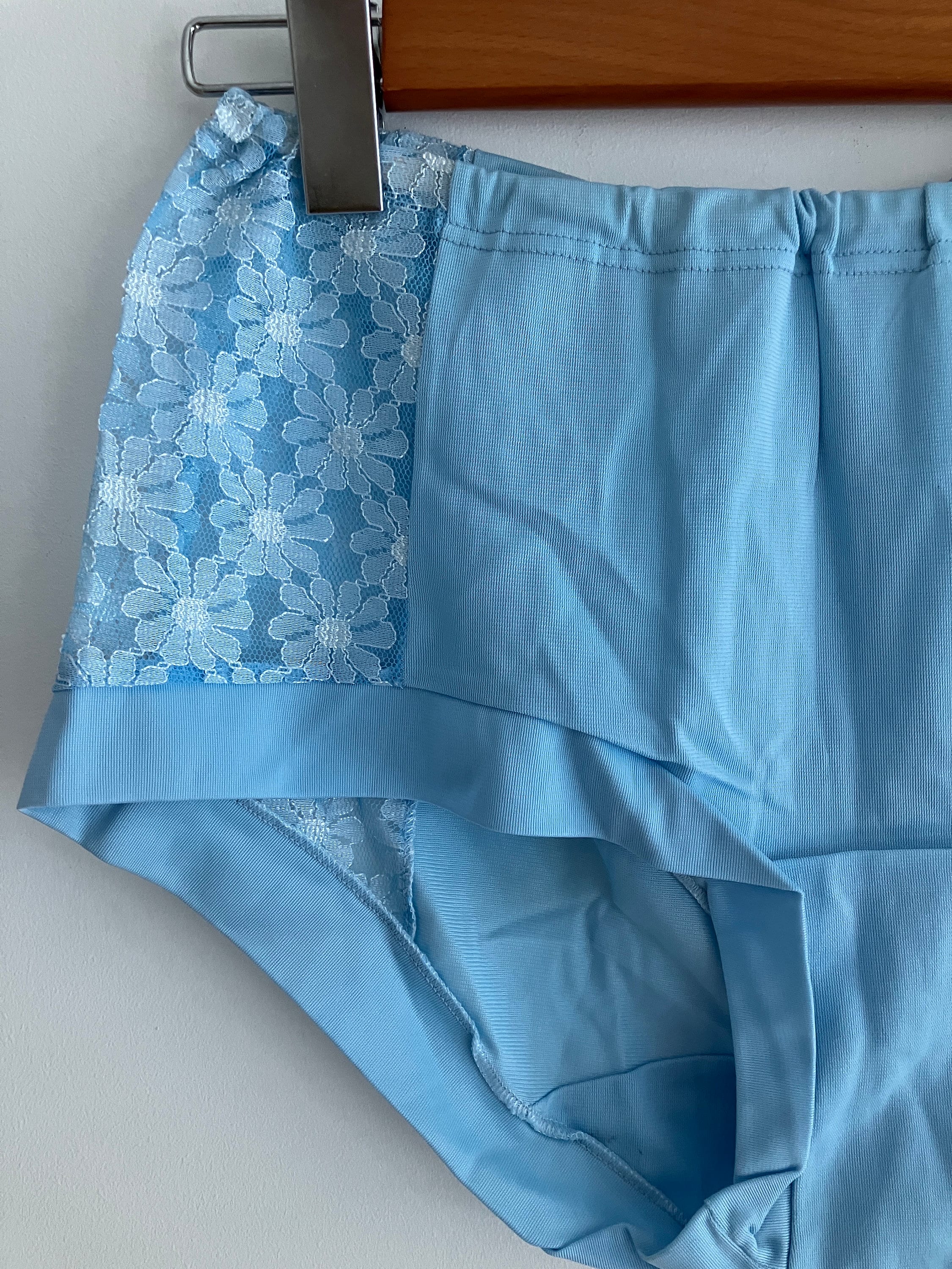 NOS Soviet Underwear Ladies Unused Panties Light Blue Underpants With ...