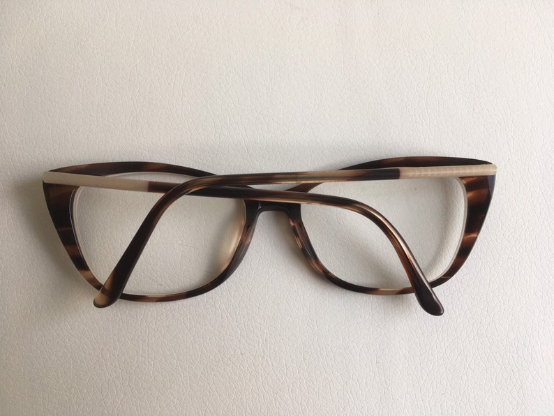 Danish Optics Inface Eyeglasses, Vintage Cat Eye Glasses, Brown Women's ...