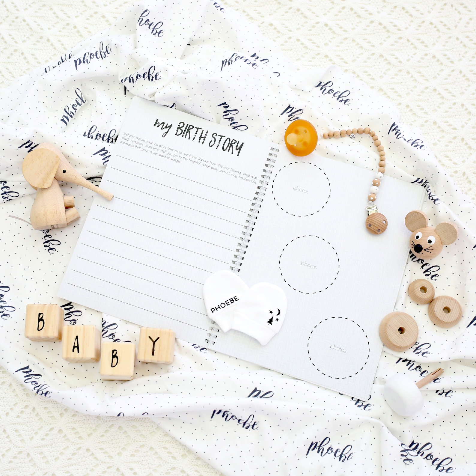 baby-memory-book-baby-keepsake-book-new-baby-journal-my-etsy