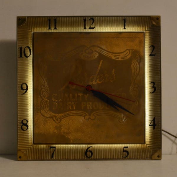 Advertising Clock - Etsy