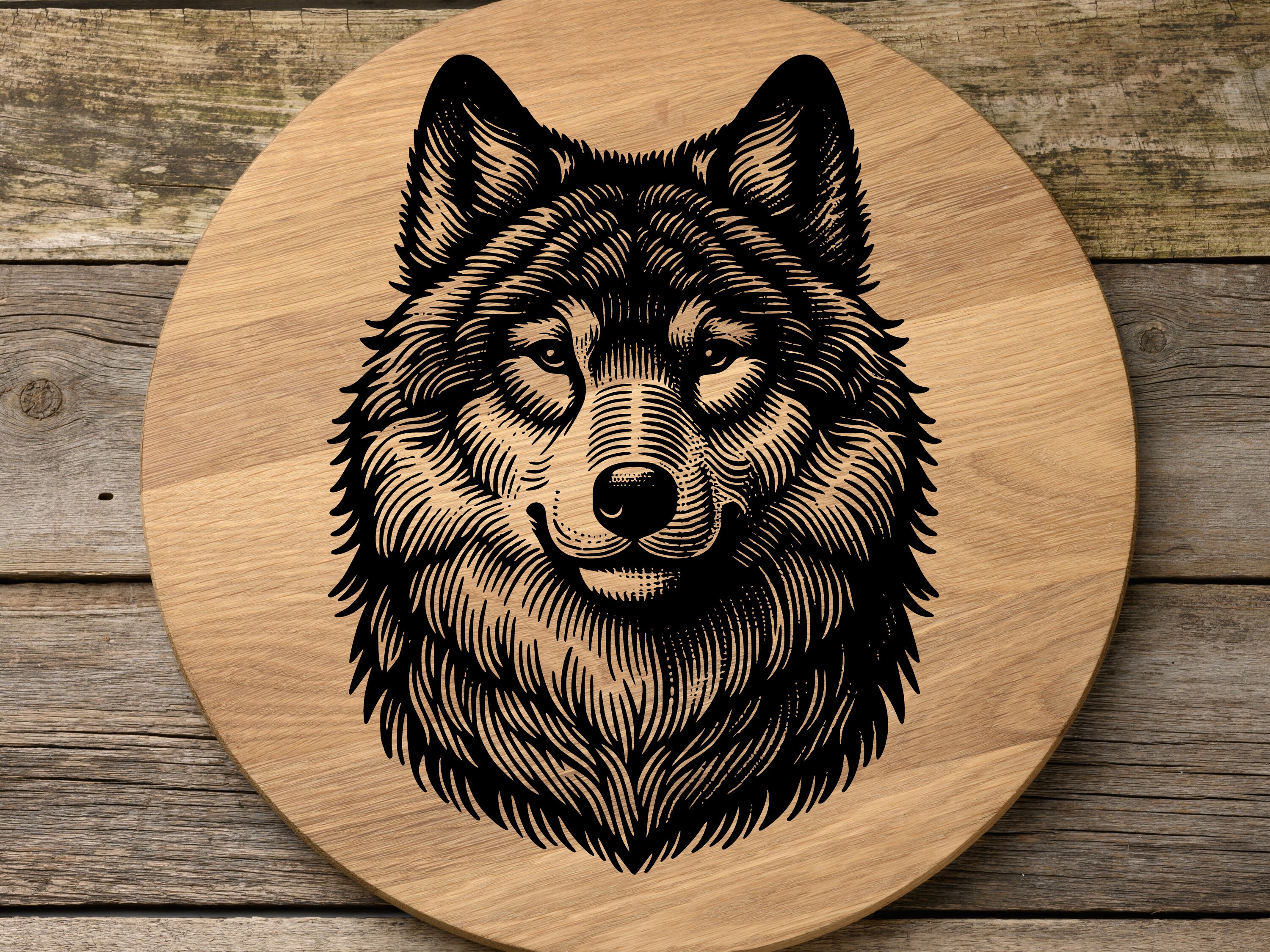 Wolf SVG, Wolf Head Svg Vector Design for Cutting Machines, Png, Laser ...