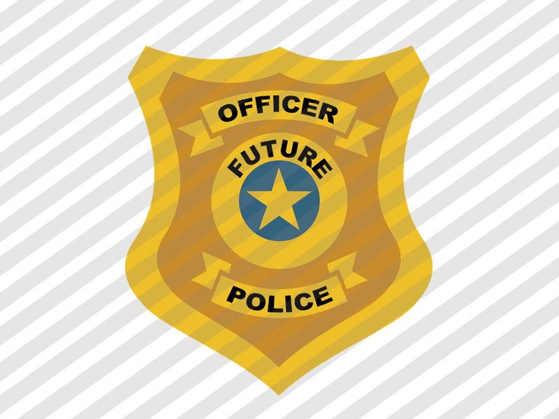 Future Heroes Firefighter Police Badge. Digital Files for | Etsy