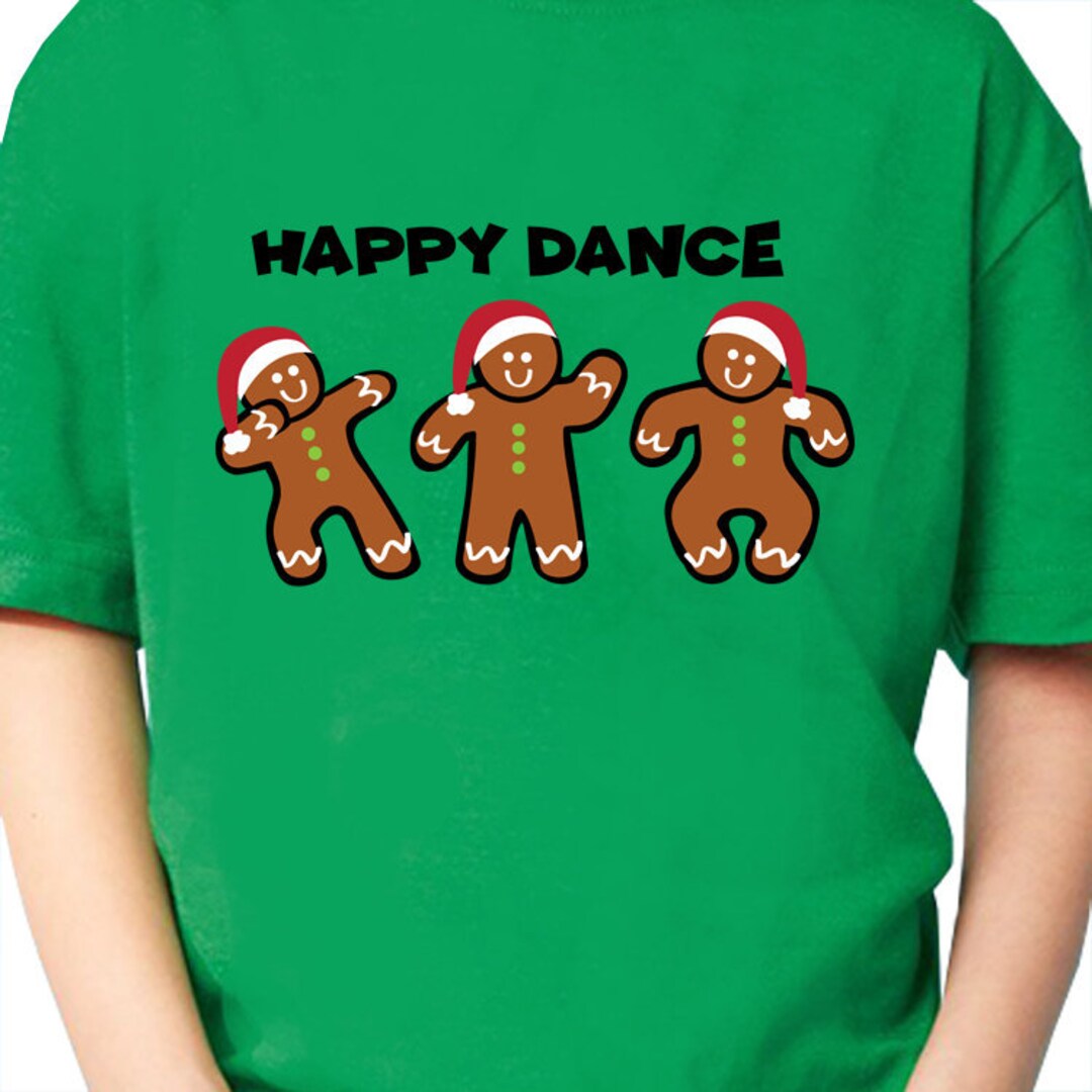 Dancing Gingerbread. Instant Download Digital Files for Christmas T ...