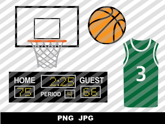 Basketball Theme Party Instant Download Digital Files for - Etsy