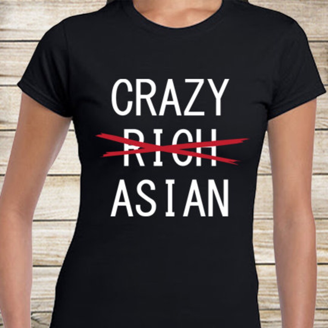 Funny Crazy Asian Digital File for Making T-shirts or for Printing on ...