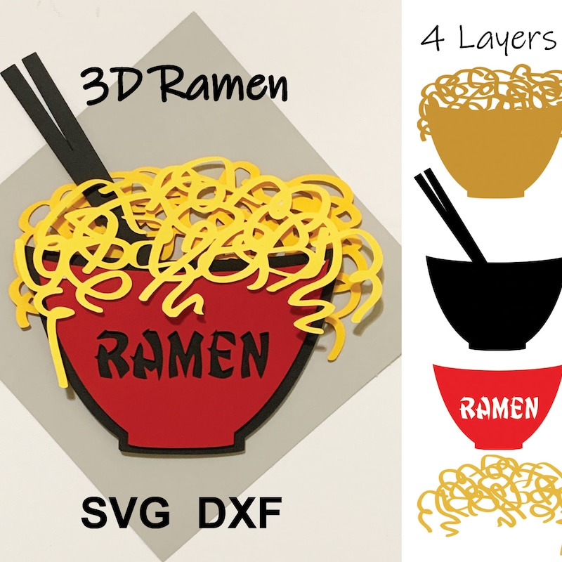Ramen Svg - Etsy