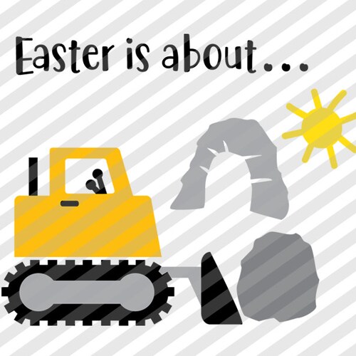 Construction Fleet Easter Design-instant Download Digital - Etsy