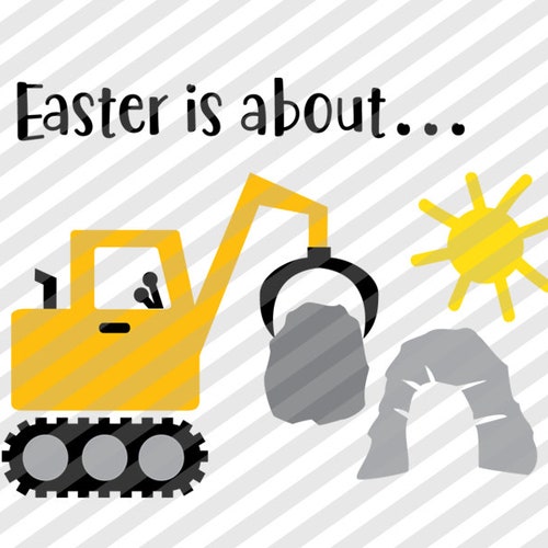Construction Fleet Easter Design-instant Download Digital - Etsy
