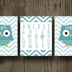 Owl Nursery Printable - Instant Download - Wall Art - Nursery Wall Art ...
