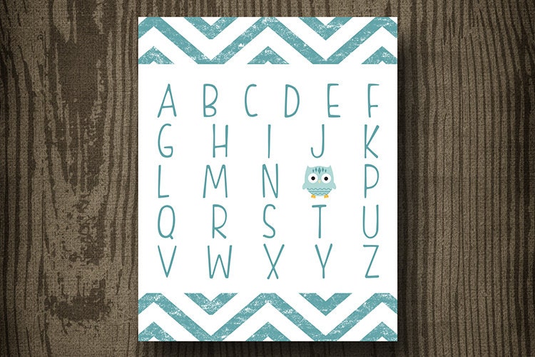 Owl Nursery Printable Instant Download Wall Art Nursery Wall Art DIY ...