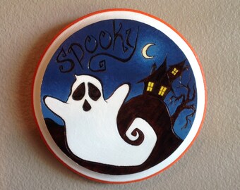 Spooky Halloween Jack-O-Lantern drawing | Etsy