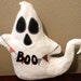Halloween Paper Mâché Ghost Sculpture - Etsy