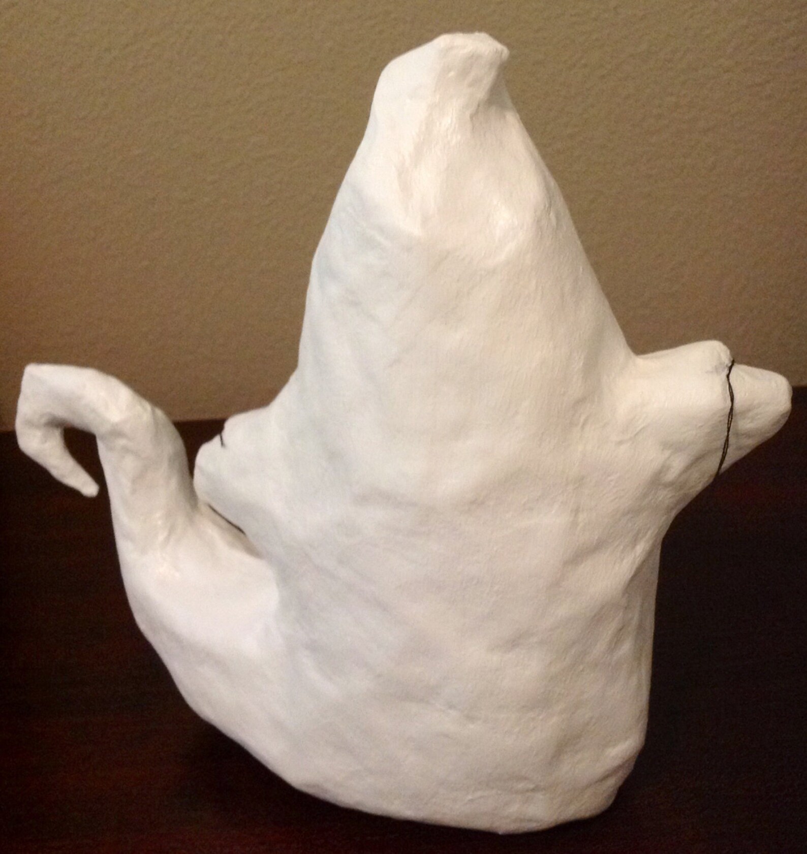 Halloween Paper Mâché Ghost Sculpture - Etsy